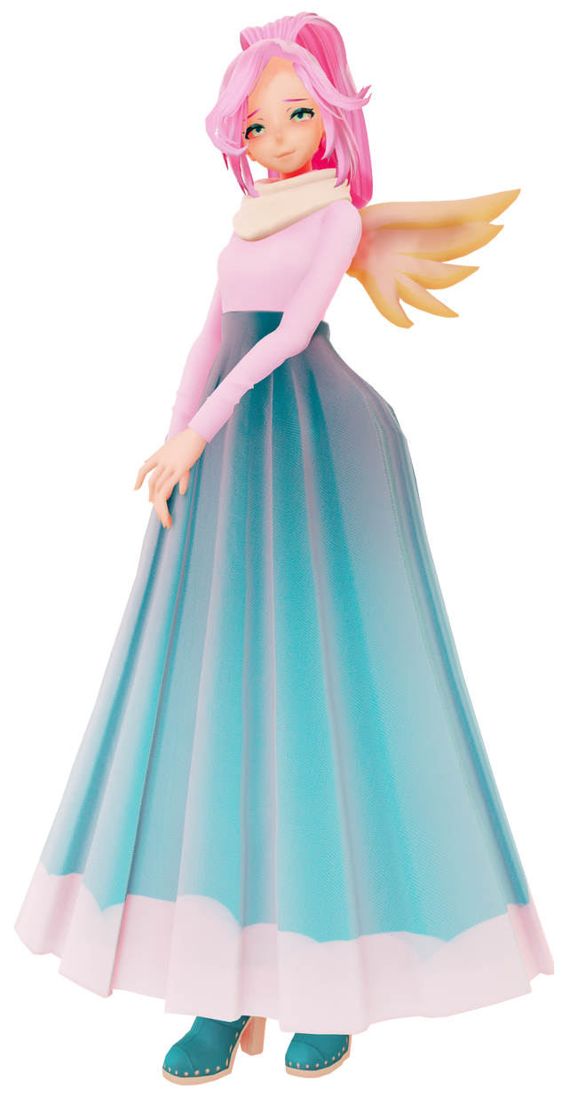 [MMDxMLP] TDA future Fluttershy dl by HisterBrass18 on DeviantArt