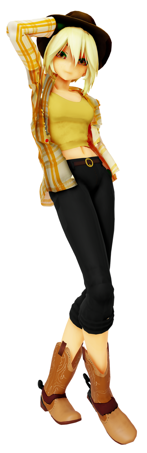 [MMDxMLP] TDA Tda Future Applejack dl by HisterBrass18 on DeviantArt