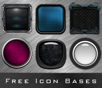 Icon Bases with layers (PSD's) by anulubi on DeviantArt