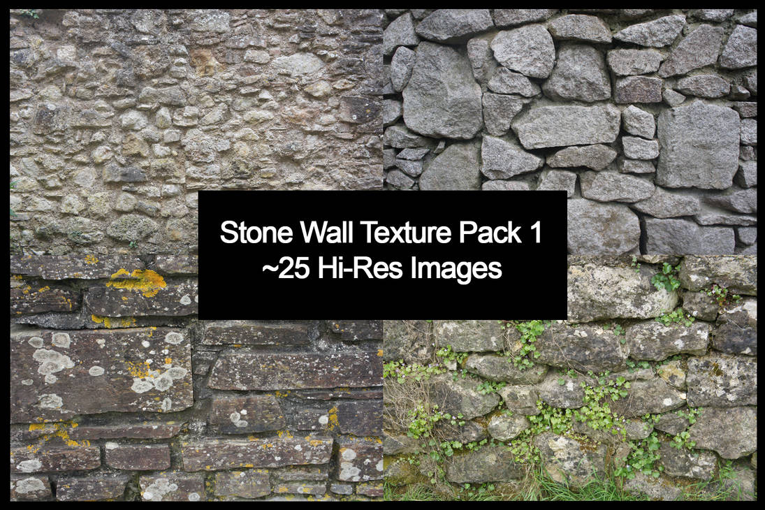 Stone Wall Texture Pack - 1 by lebagelboy on DeviantArt