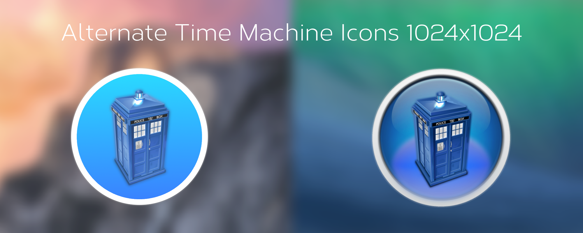Alternate Time Machine Icons 1024x1024 by f1e4u8 on DeviantArt