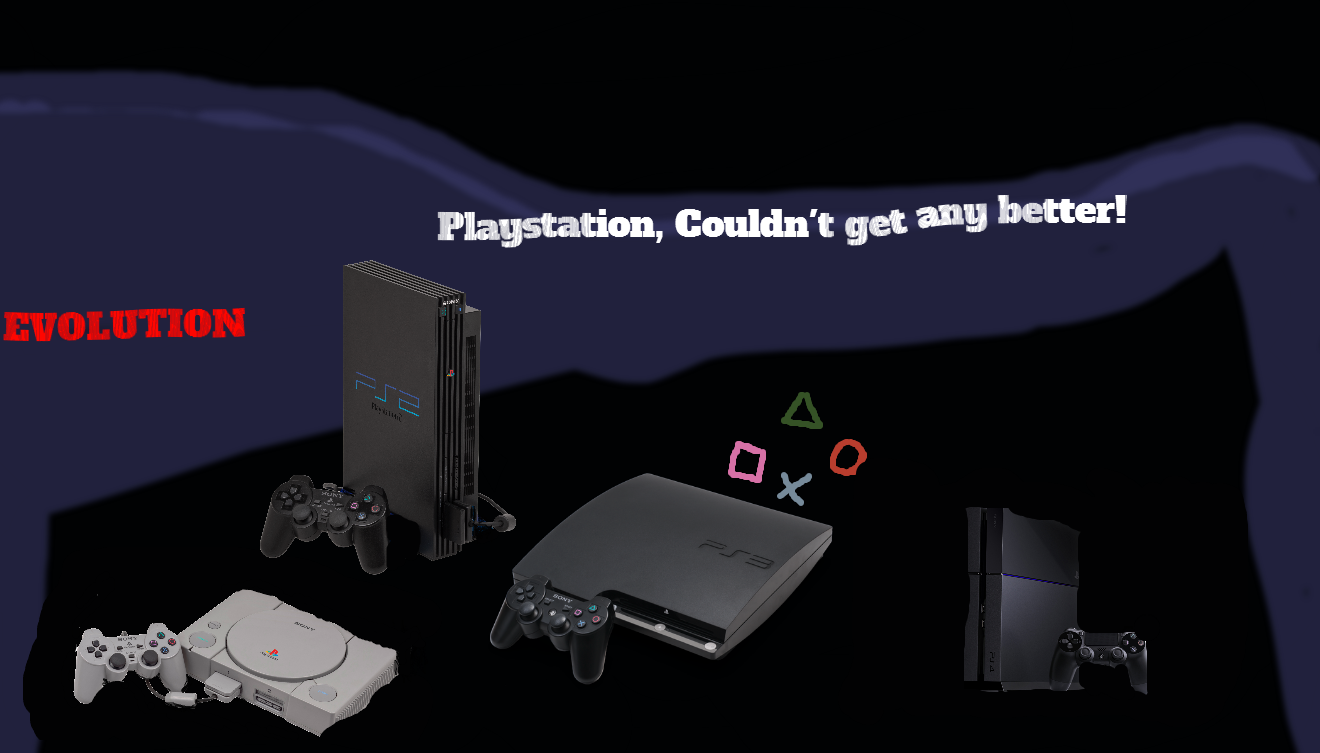 Playstation Evolution (PS4 Contest) by Takamaya on DeviantArt