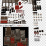 2D [JAPANESE HOUSE] pixel top-down tileset 16x16 by NakoKohari on ...