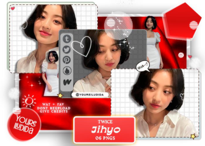 PNG PACK: JIHYO (TWICE) #4 by YOUREILUDIDA on DeviantArt