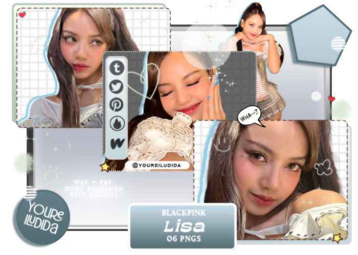 PNG PACK: LISA (BLACKPINK) #23 by YOUREILUDIDA on DeviantArt