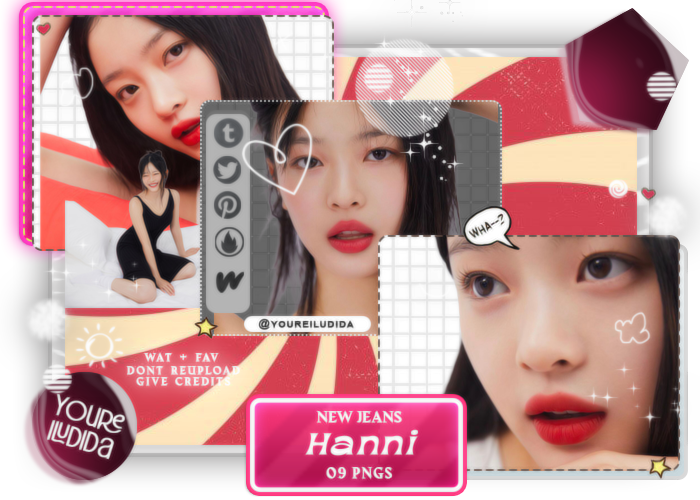 PNG PACK: HANNI for AR Beauty x HB (NEWJEANS) #34 by YOUREILUDIDA on DeviantArt