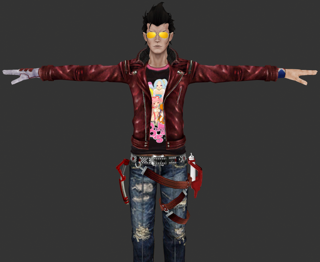 No More Heroes 2 - Travis Touchdown **FIXED** by fdgsz on DeviantArt