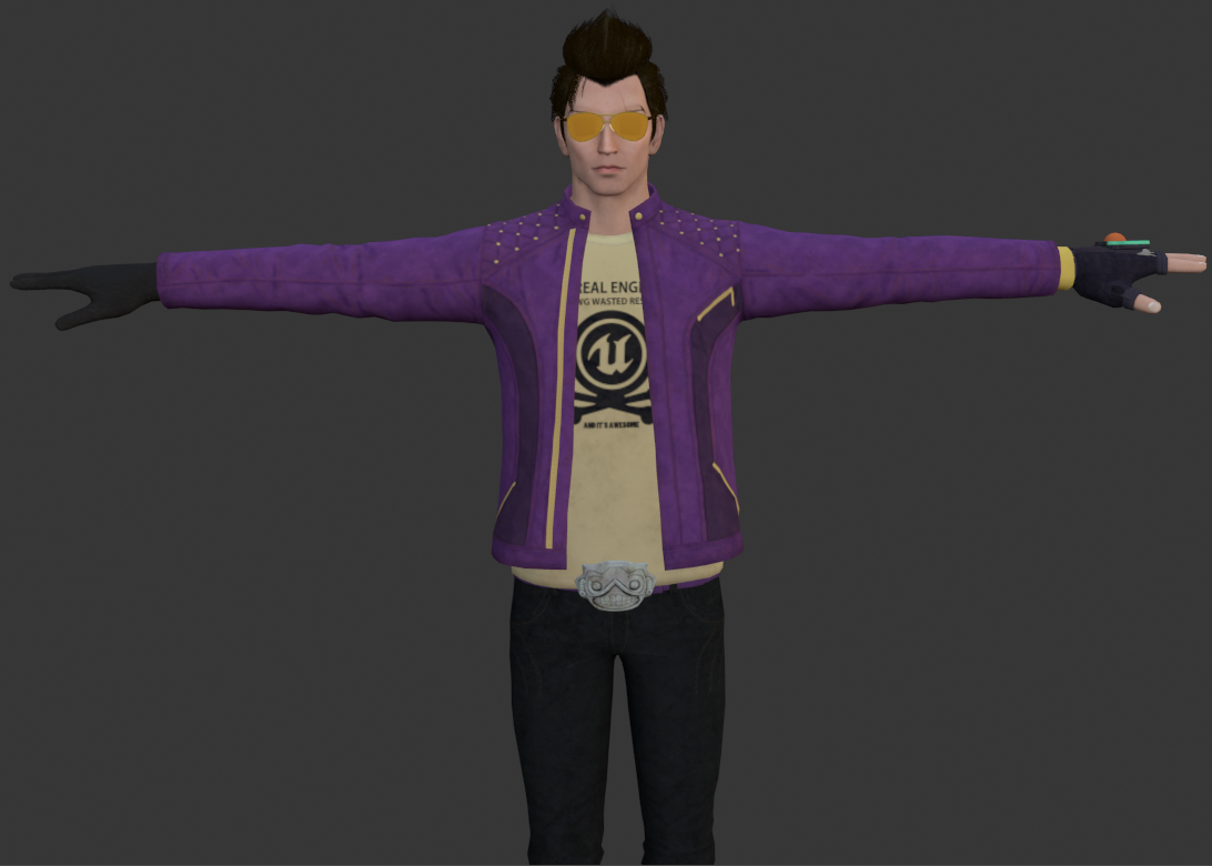 No More Heroes 3 - Travis Touchdown TSA Outfit by fdgsz on DeviantArt