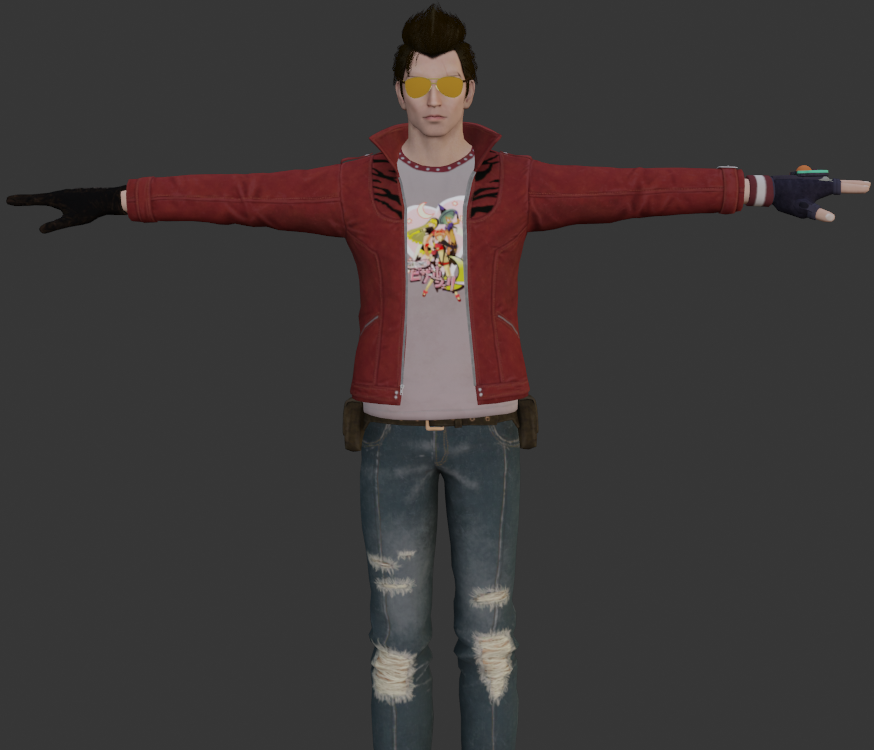 No More Heroes 3 - Travis Touchdown (NMH1 Outfit) by fdgsz on DeviantArt