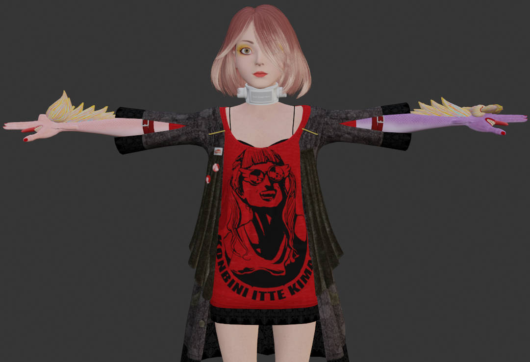 No More Heroes 3 - Midori Midorikawa by fdgsz on DeviantArt