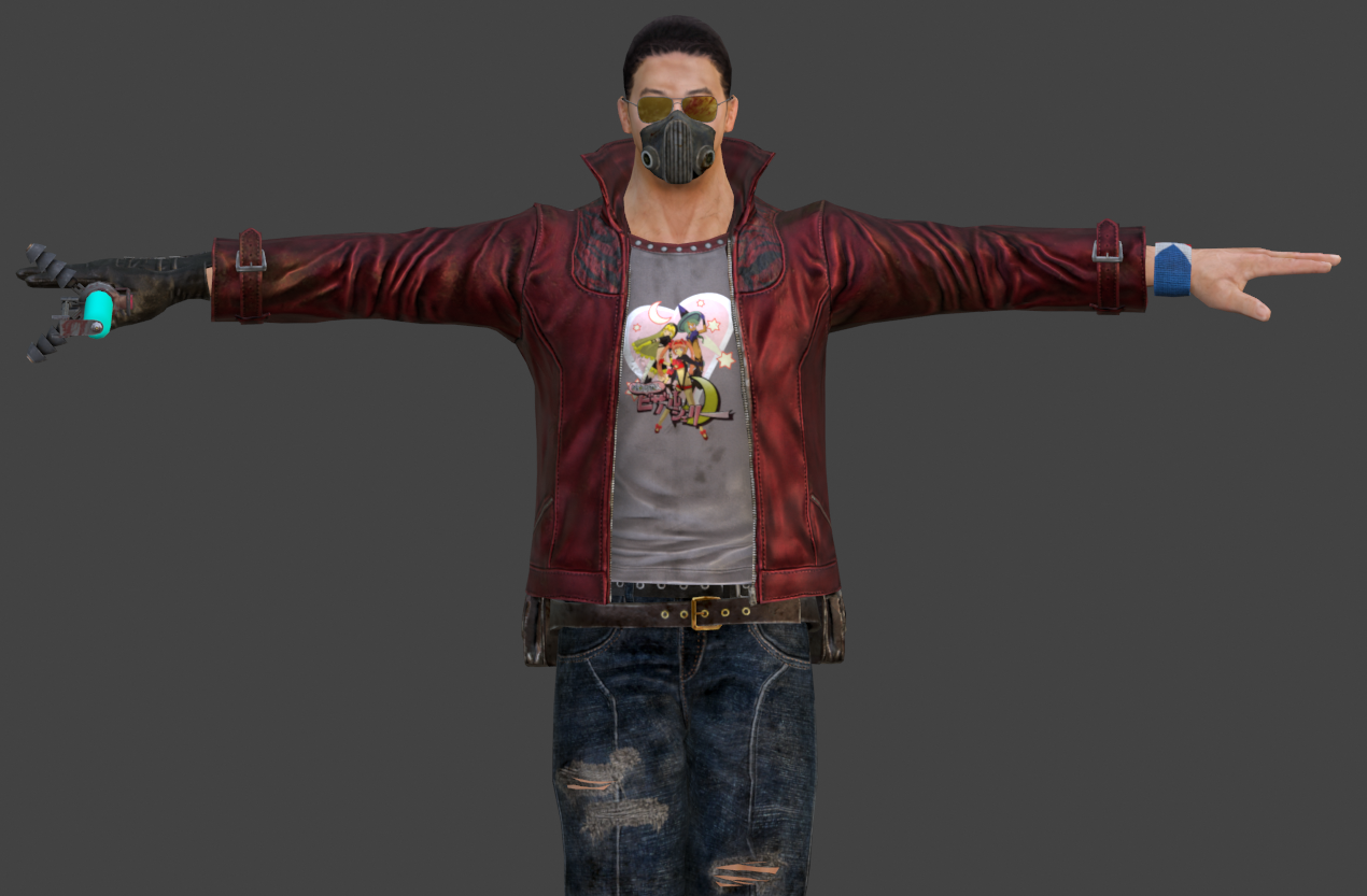 LET IT DIE - Travis Touchdown Male Outfit by fdgsz on DeviantArt