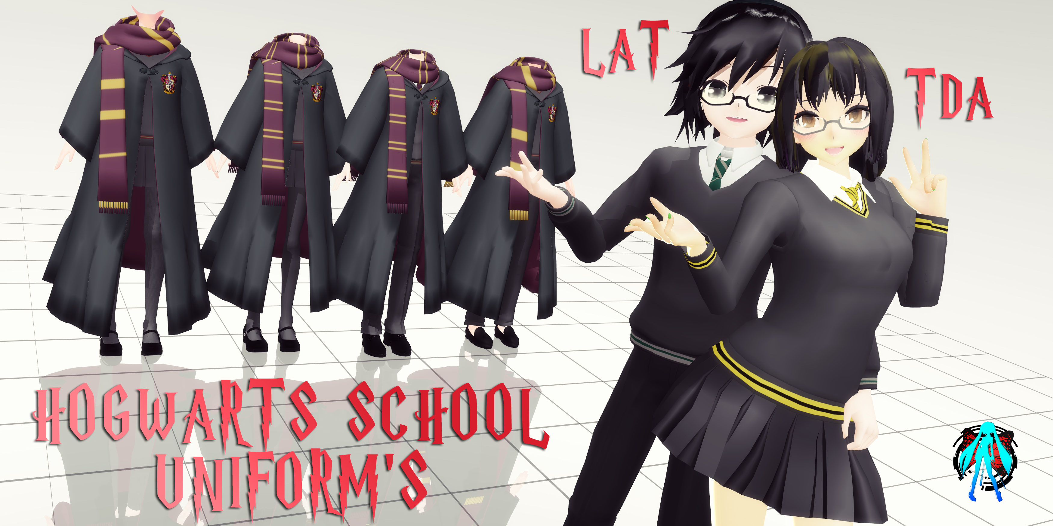 MMD Hogwarts Bases LAT And TDA + Download by XXSefa on DeviantArt