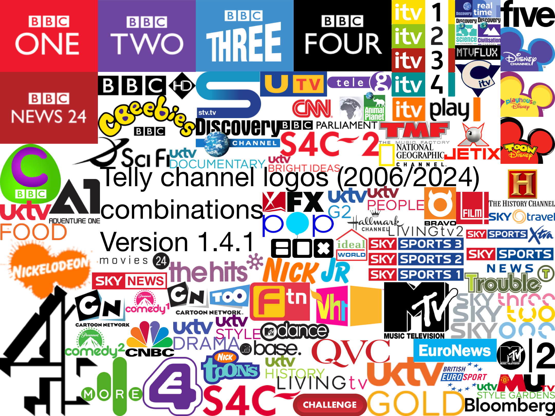 Modern TV Logos: 2006 Style (Version 1.4.1) by Personspersons on DeviantArt