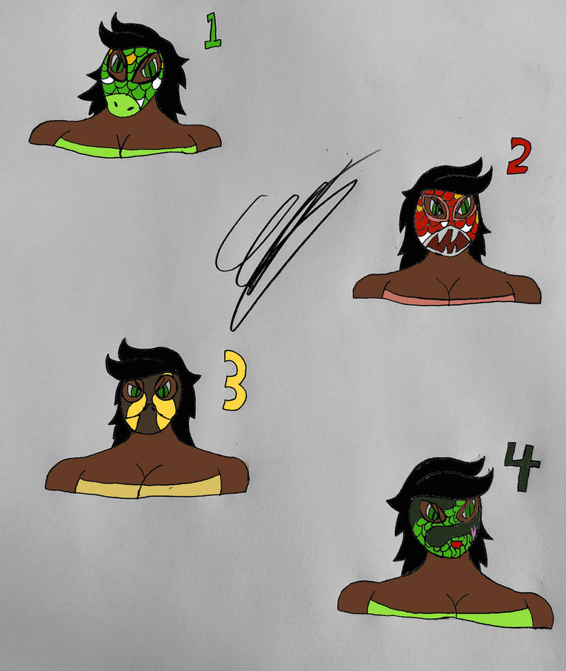 WVWA Pythonia's Masks by BankruptWizard on DeviantArt