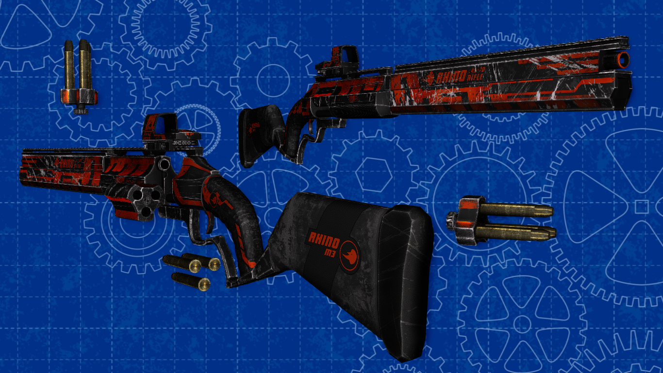 [MMD] RHINO 45.70 RIFLE (DL OPEN NOW!!) by AbyssLeo on DeviantArt