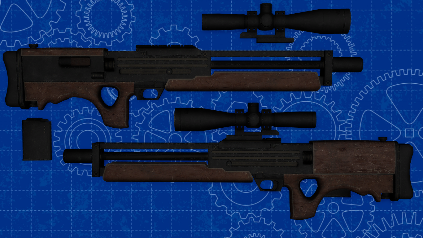 [MMD] Walther WA2000 for DL by AbyssLeo on DeviantArt