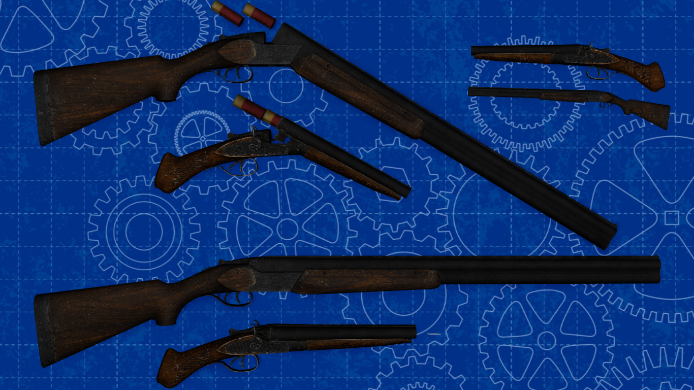 [MMD] Classic 2x Barrel Pack for DL by AbyssLeo on DeviantArt