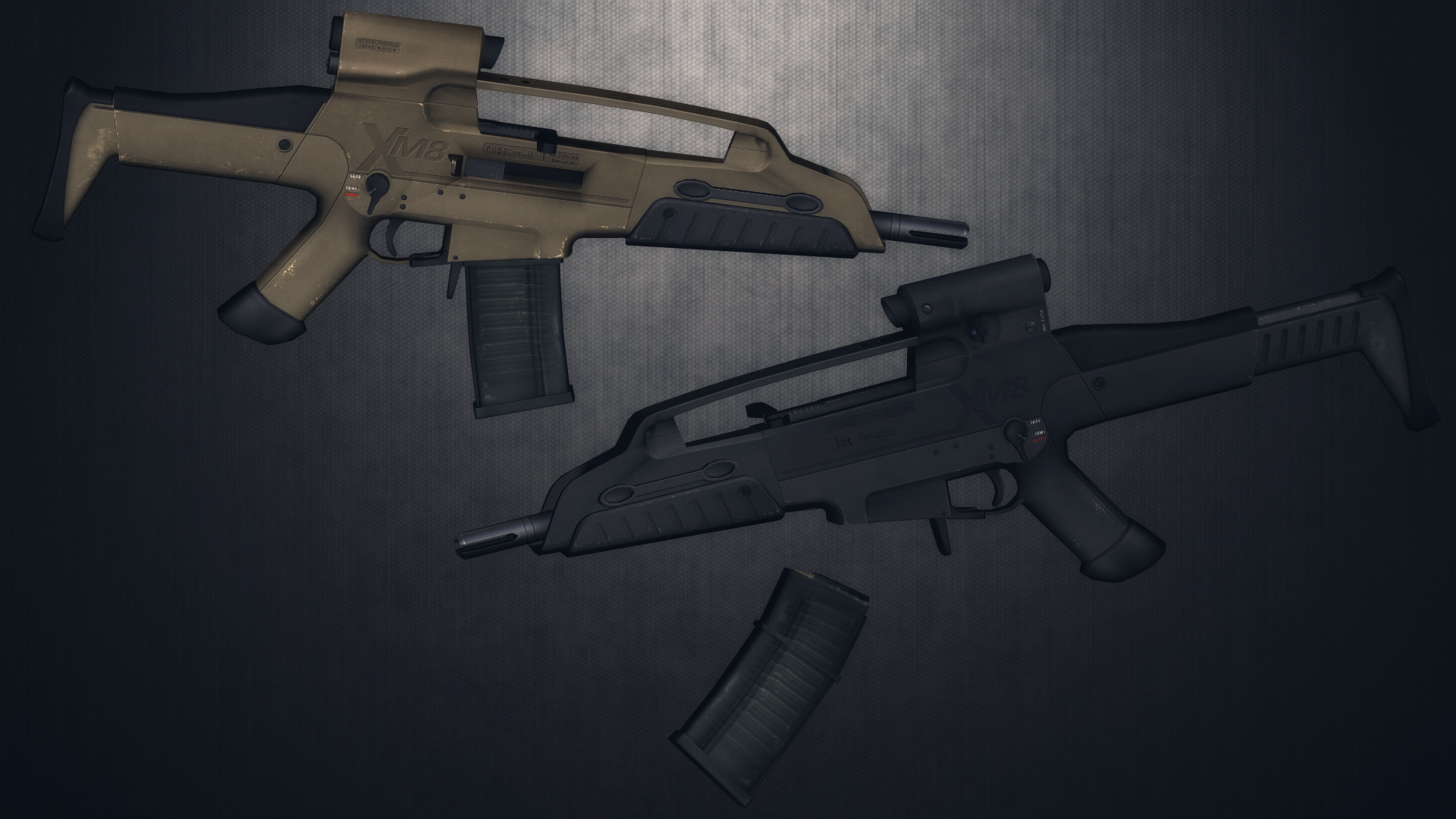 [MMD] Heckler and Koch XM8C for DL by AbyssLeo on DeviantArt