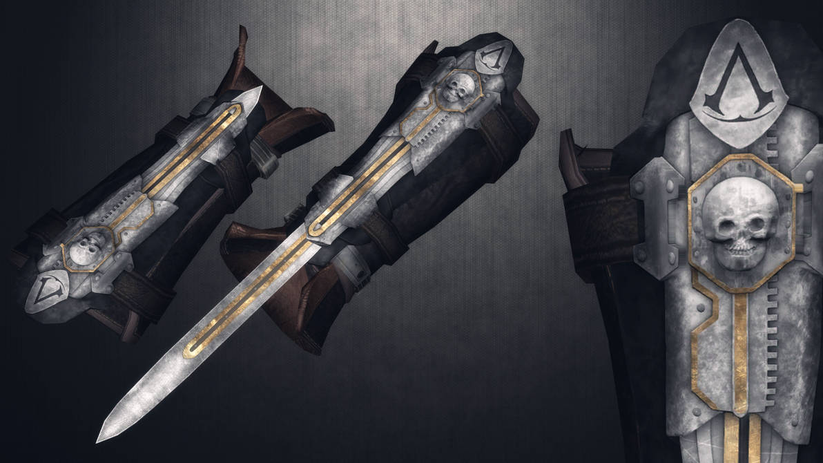 [MMD] AC4:Black Flag Hidden Blade for DL by AbyssLeo on DeviantArt