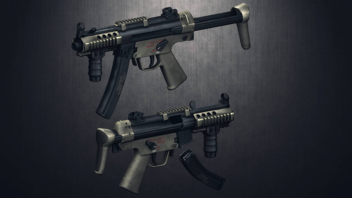[MMD] HK MP5K for DL by AbyssLeo on DeviantArt