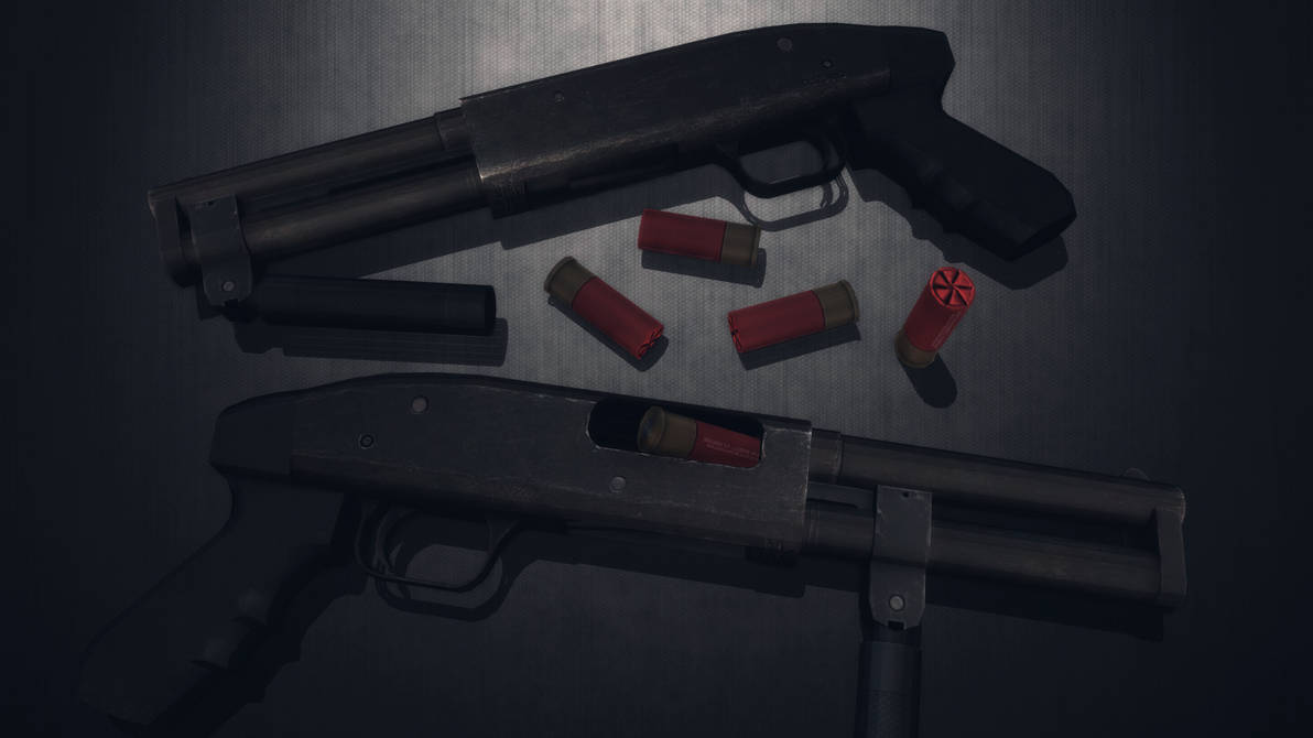 [MMD] Serbu Super Shorty Mossberg 500 for DL by AbyssLeo on DeviantArt