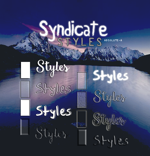 Syndicate -Styles by Absolute-A on DeviantArt