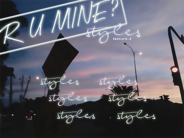 R U Mine? -Styles by Absolute-A on DeviantArt