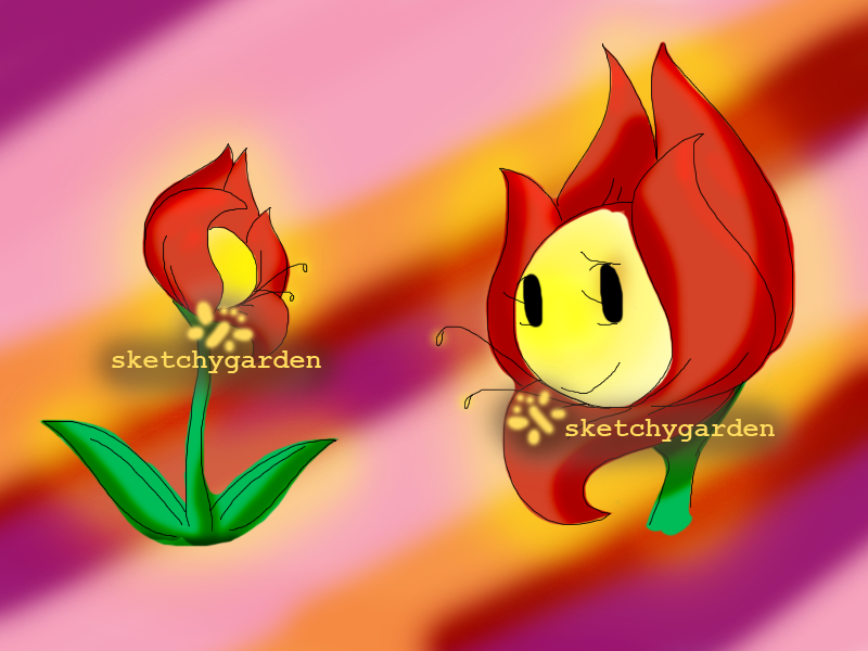 CLOSED Tulip Adopt! (Flowersona/Bud OTA) by SketchyGarden on DeviantArt