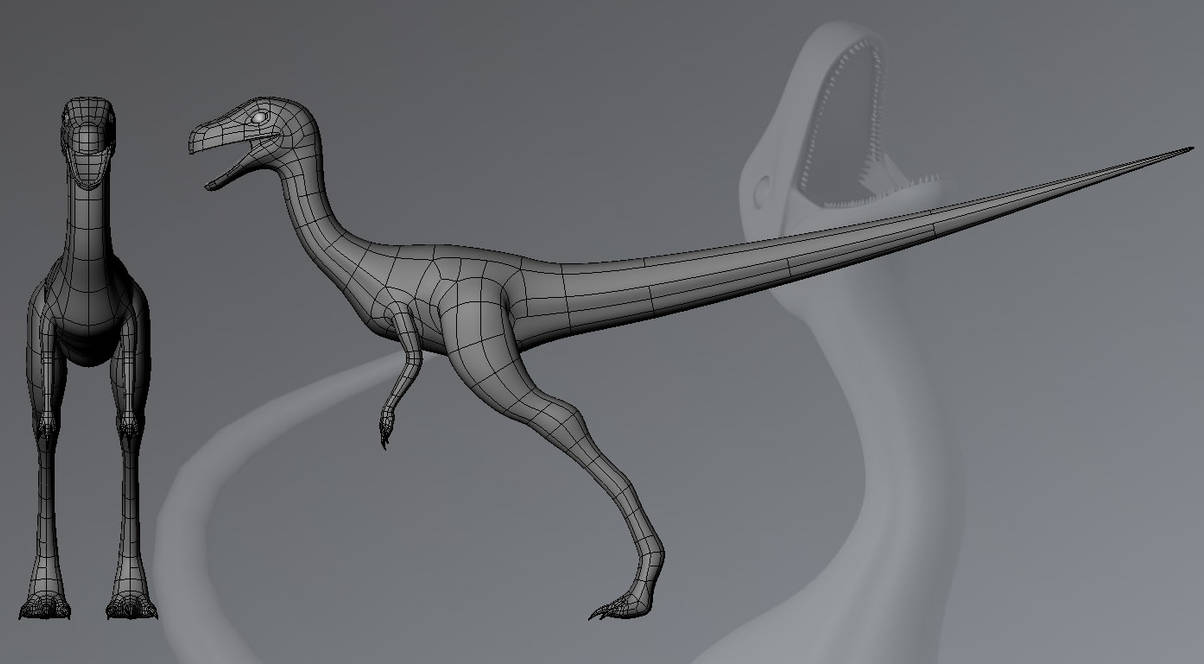 Free 3D Model: Dinosaur by Garm-r on DeviantArt