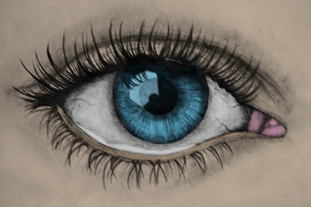 Eye Drawing by Blue-Anonymous on DeviantArt