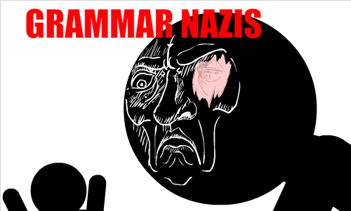 Grammar Nazis by someone0956 on DeviantArt