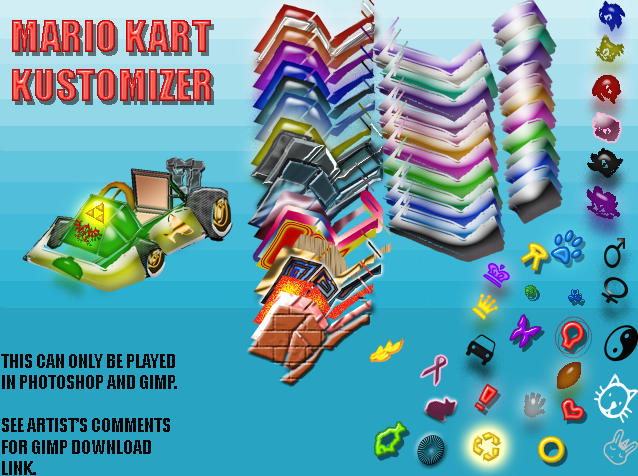 Mario Kart Kustomizer by The-Elven-Gamer on DeviantArt