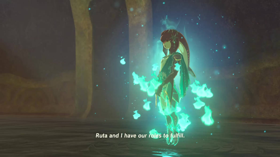 Link meets Mipha 4 by The-Elven-Gamer on DeviantArt