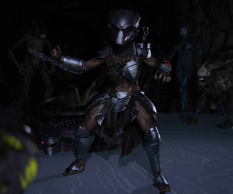Predator Hunter Armor for Genesis 8 Females by Adventfather on DeviantArt