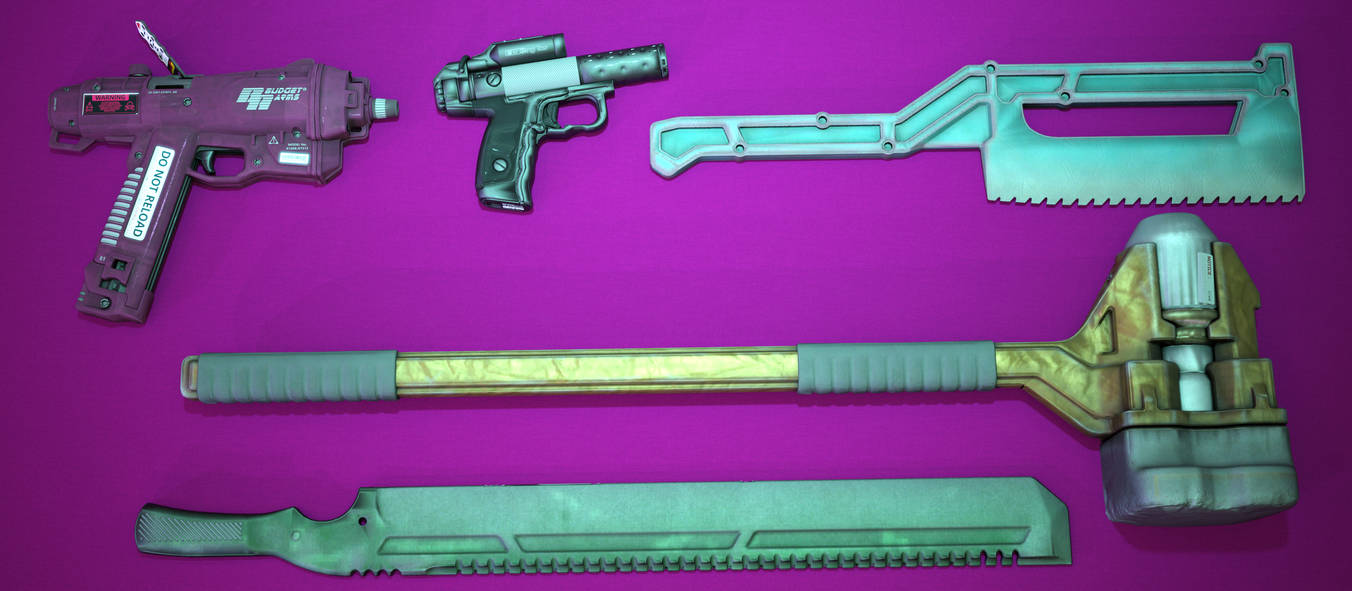 Cyberpunk 2077 Weapons Pack Pt 4 by Adventfather on DeviantArt
