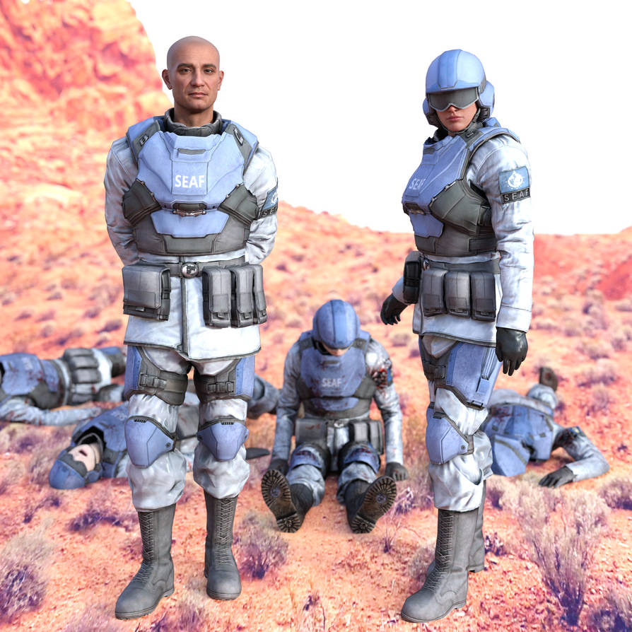 SEAF Soldier Armor Props for Genesis 9 by Adventfather on DeviantArt