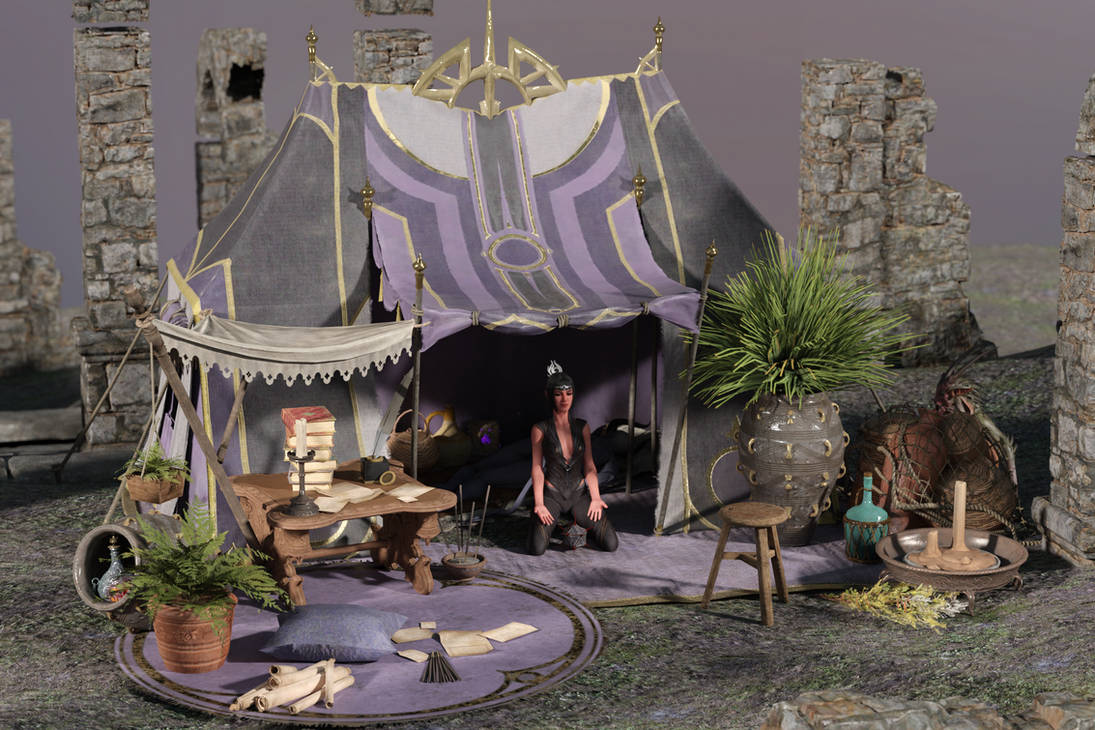 Shadowheart Camp Props for DAZ 3D by Adventfather on DeviantArt