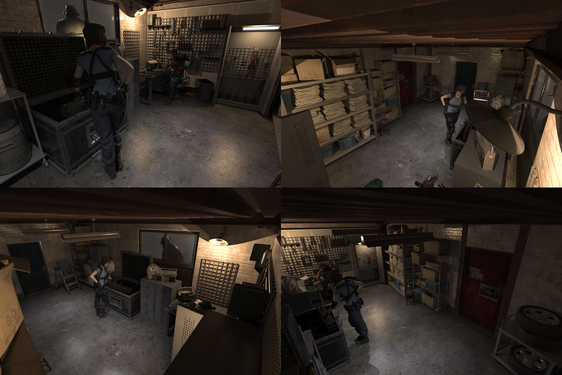 RE3 Remake Downtown Garage Scene for DAZ 3D by Adventfather on DeviantArt