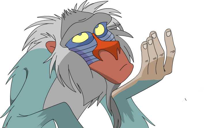 Rafiki,Fan Art by Glovezey on DeviantArt