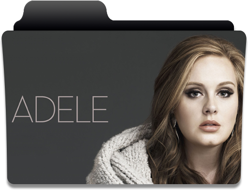 Adele Folder Icon !!~~ by pie-rate on DeviantArt