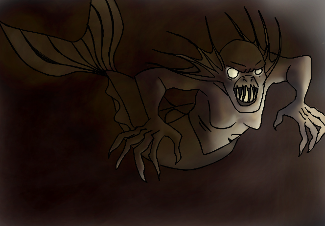 Man-Eating Mermaid by Emirobat on DeviantArt