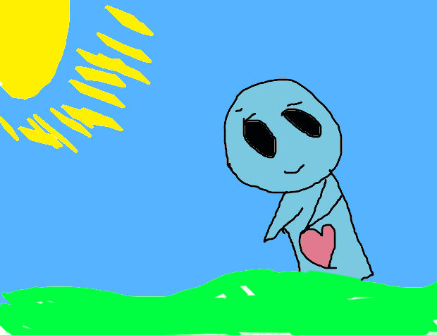 Blue peep by Pikakitten2 on DeviantArt