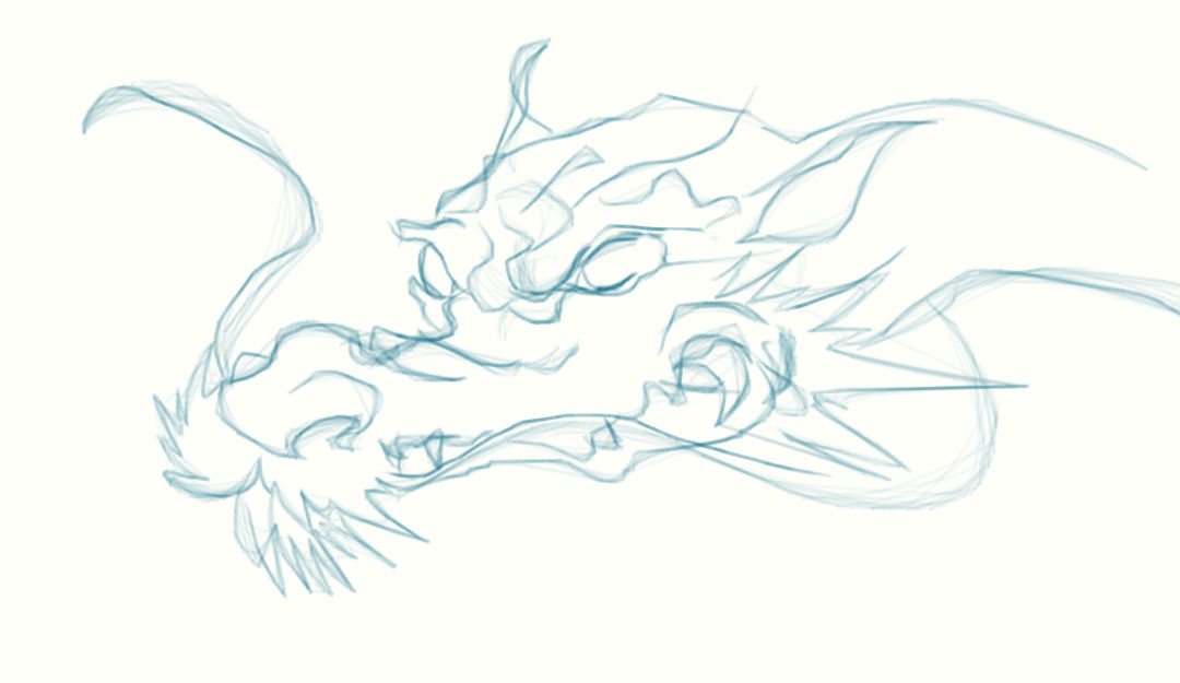 Dragon/Wolf by misterbandit on DeviantArt