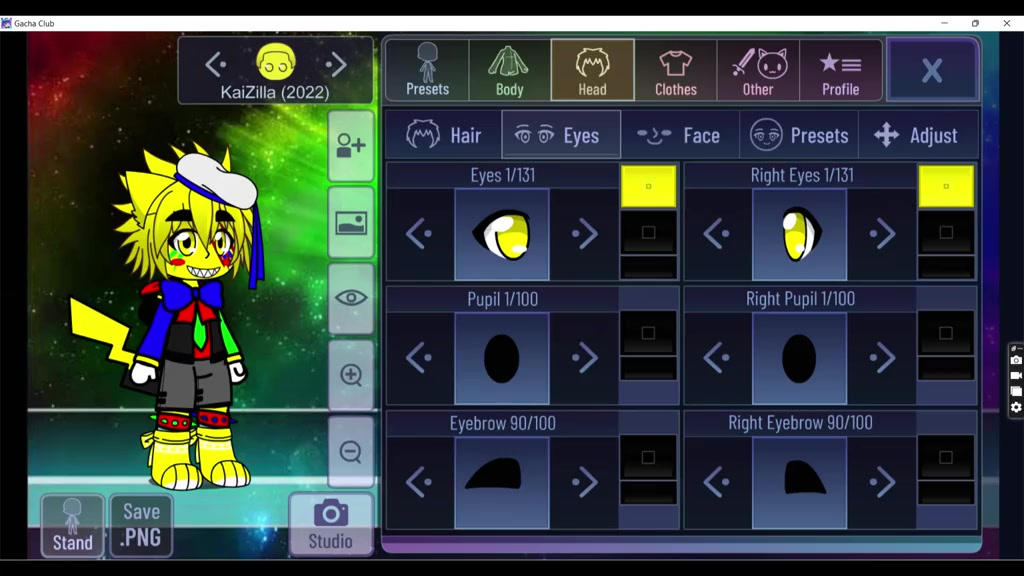 here's my OC by KaizillaTheBeavowl on DeviantArt