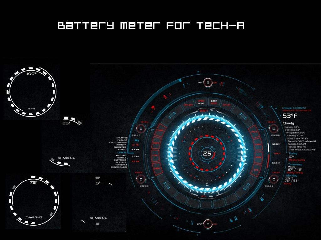 Battery Meter for TECH-A by pointed-arrow on DeviantArt