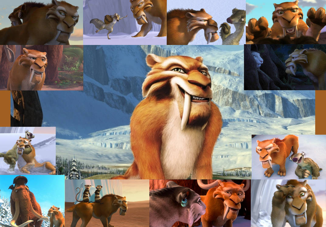 Ice Age Diego Collage by AustinSPTD1996 on DeviantArt
