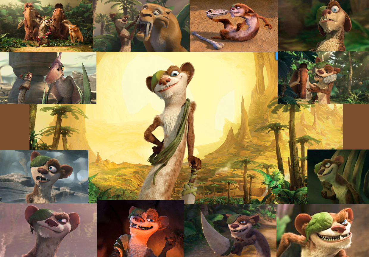 Ice Age Buck Collage by AustinSPTD1996 on DeviantArt