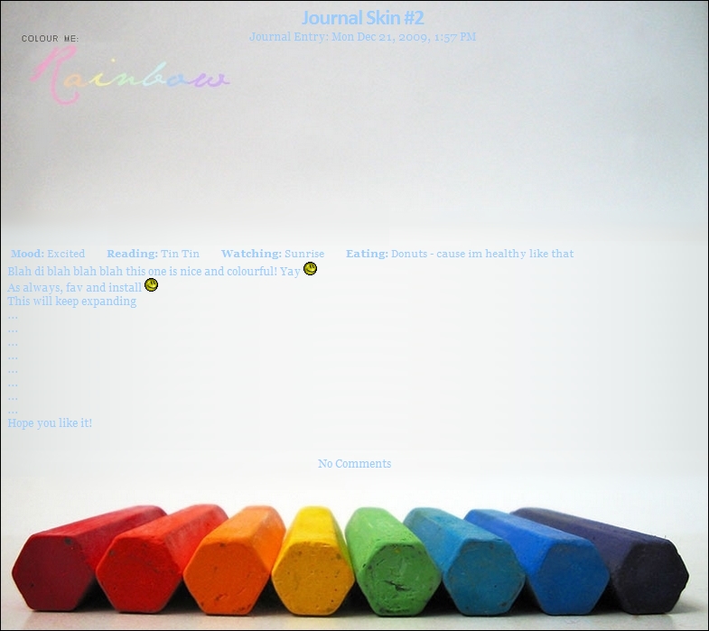 Rainbow Pastels Skin by MissCelia on DeviantArt