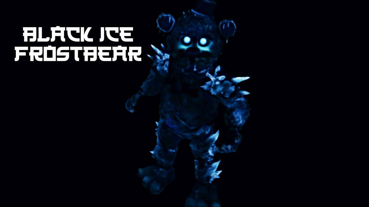 MMD FNaF - Black Ice Frostbear (DL!) by FFOffcial on DeviantArt