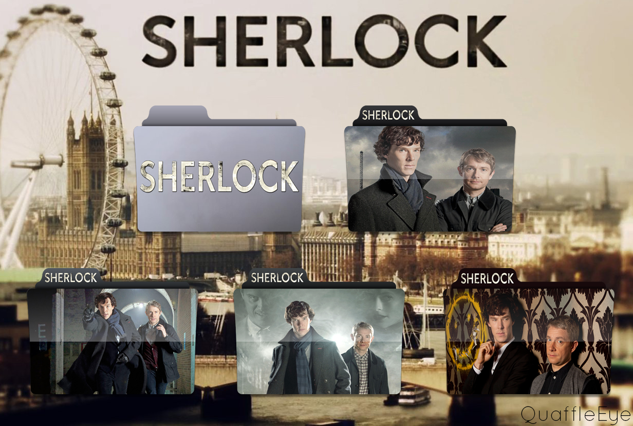 Sherlock Icon Folder Pack by QuaffleEye on DeviantArt